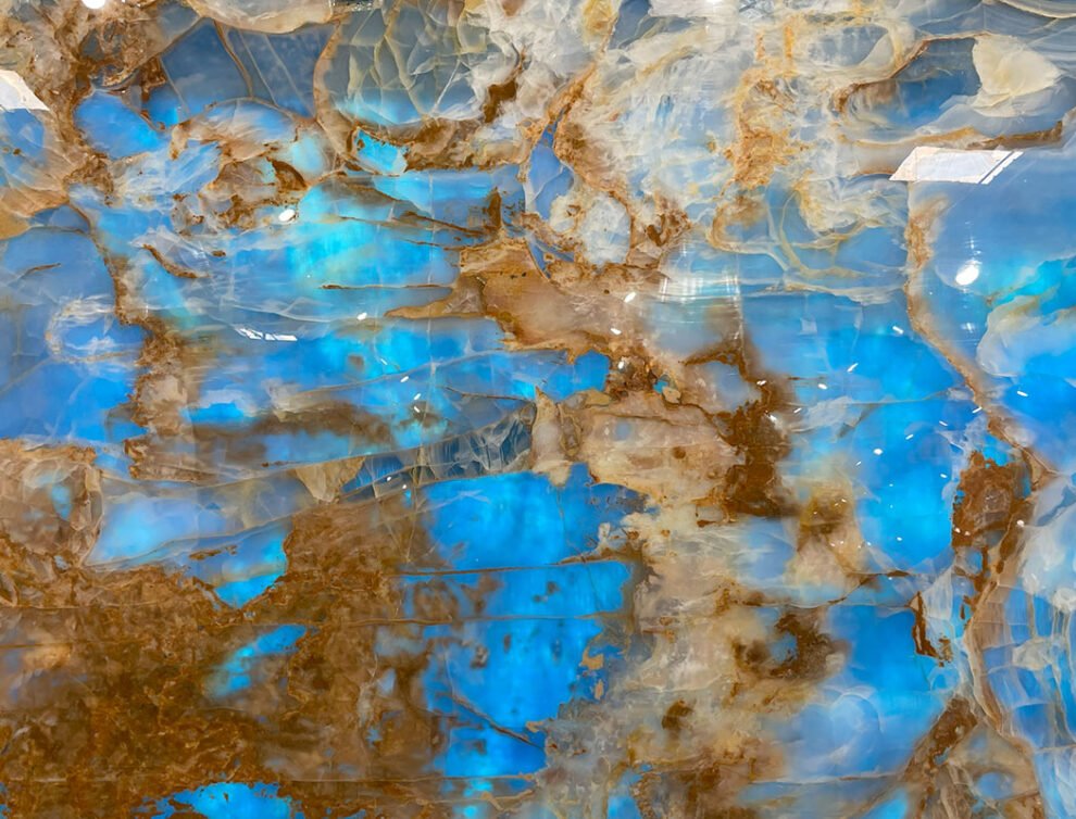 Blue Onyx Backlit Slab - Buy Online - Top Quality - Global Delivery