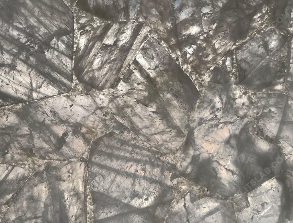 Crystal Clear White Quartz Backlit Slab - Buy Online - Best Price